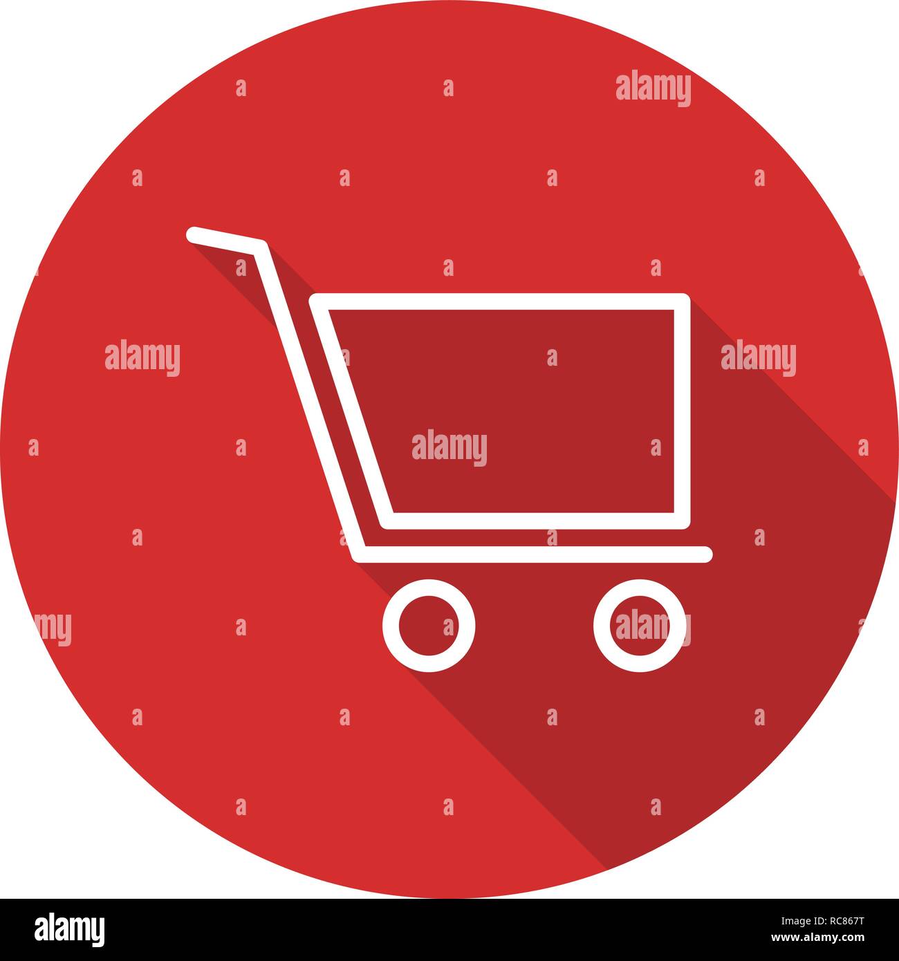 Vector Cart Icon Stock Vector Image & Art - Alamy