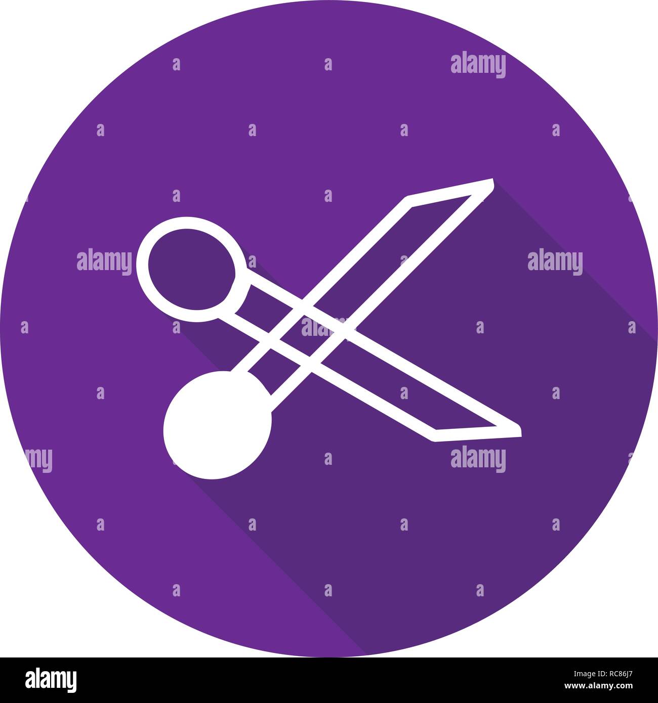 Vector Cut Icon Stock Vector Image & Art - Alamy