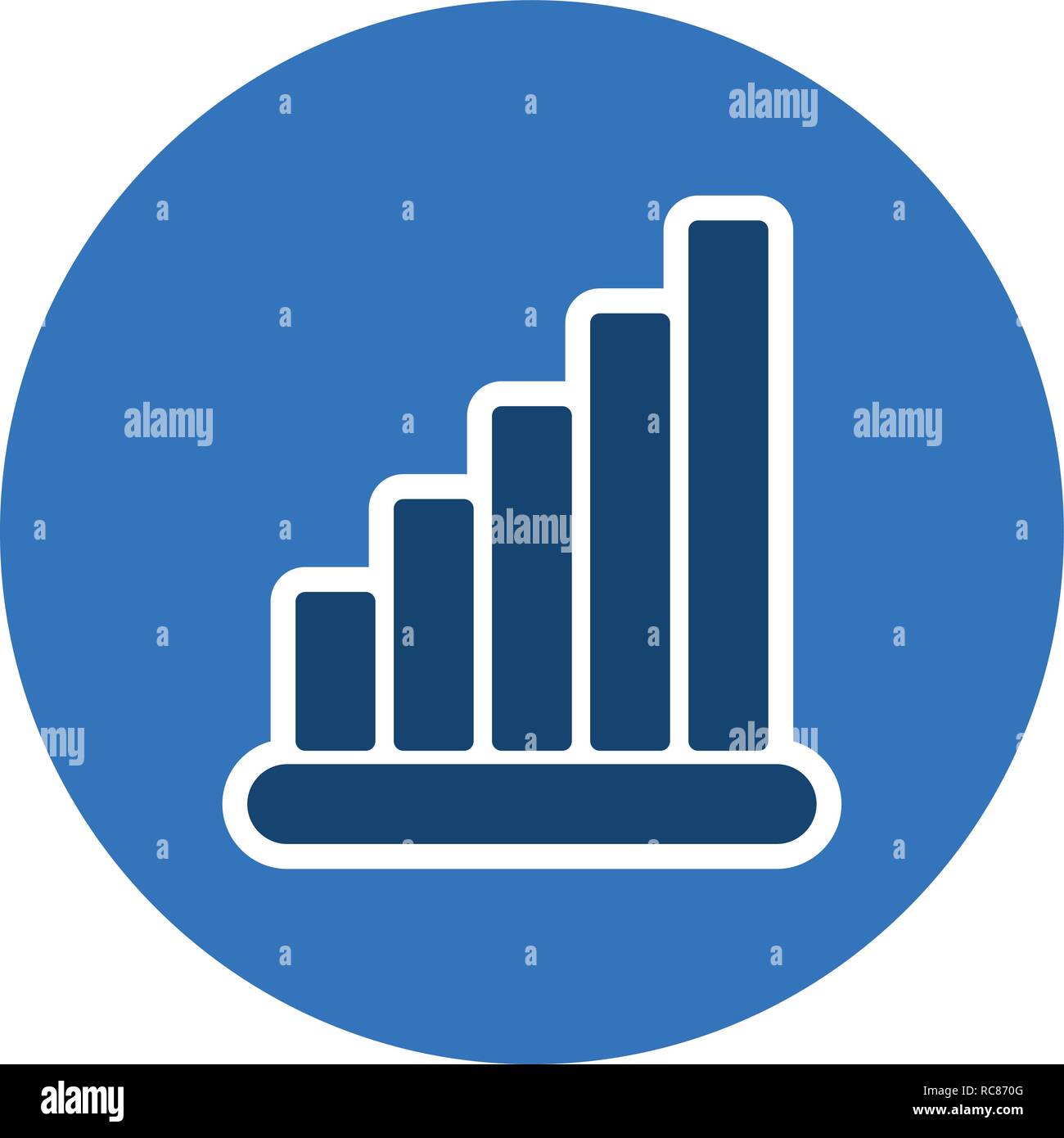 Business statistics outline icons Stock Vector Images - Alamy