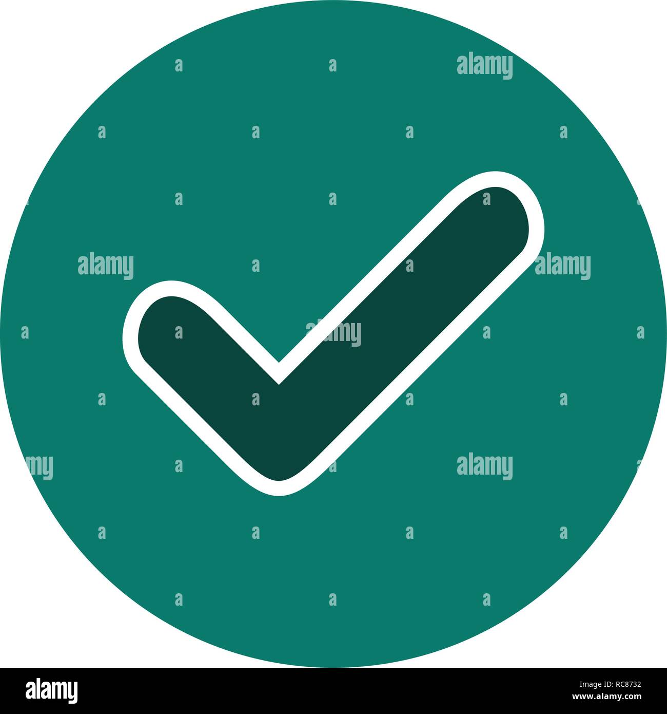 Vector Valid Icon Stock Vector Image & Art - Alamy