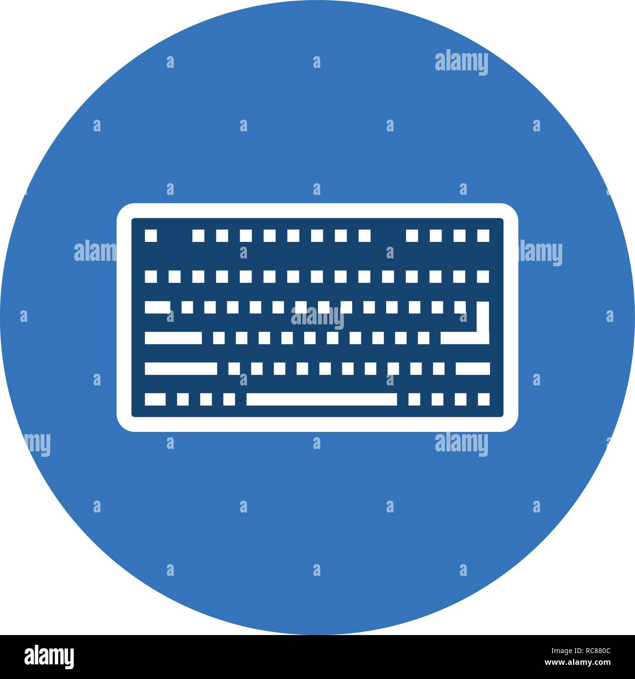 Vector Keyboard Icon Stock Vector Image & Art - Alamy
