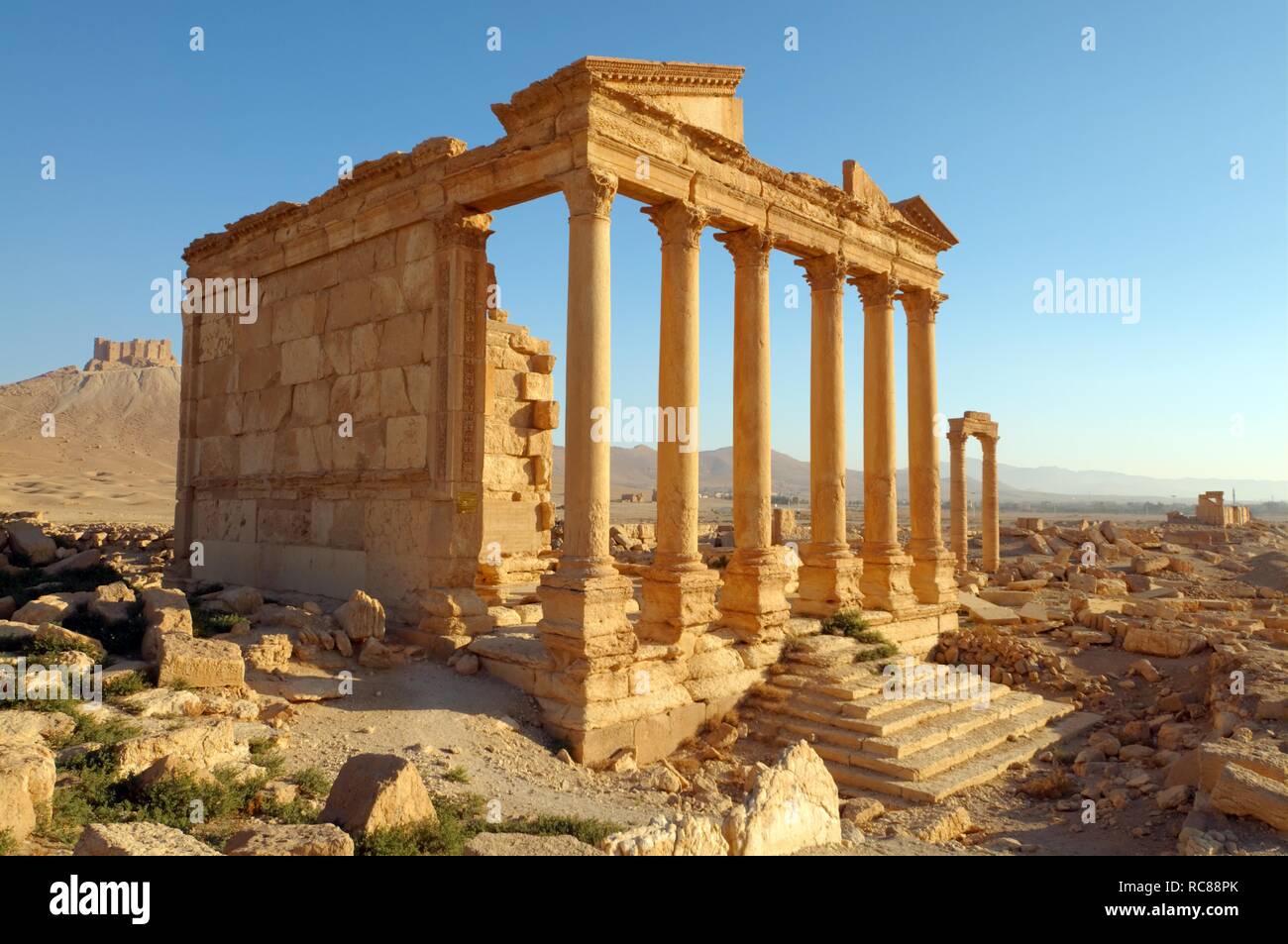 Ruins of Palmyra, Syria, Western Asia Stock Photo - Alamy