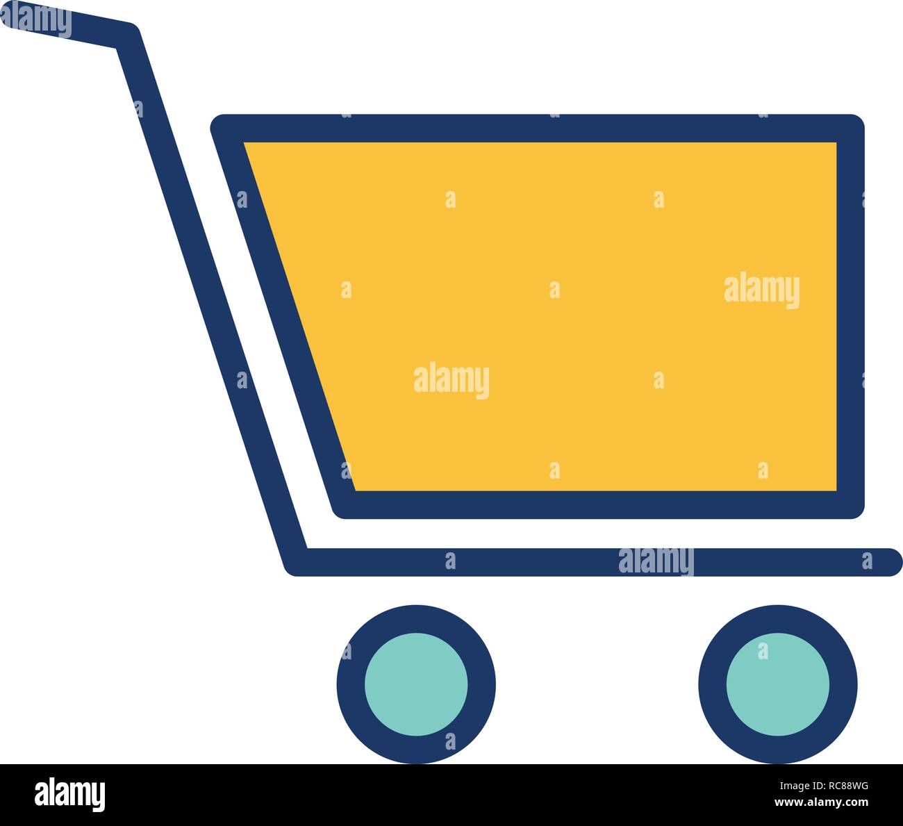 Vector Cart Icon Stock Vector Image & Art - Alamy