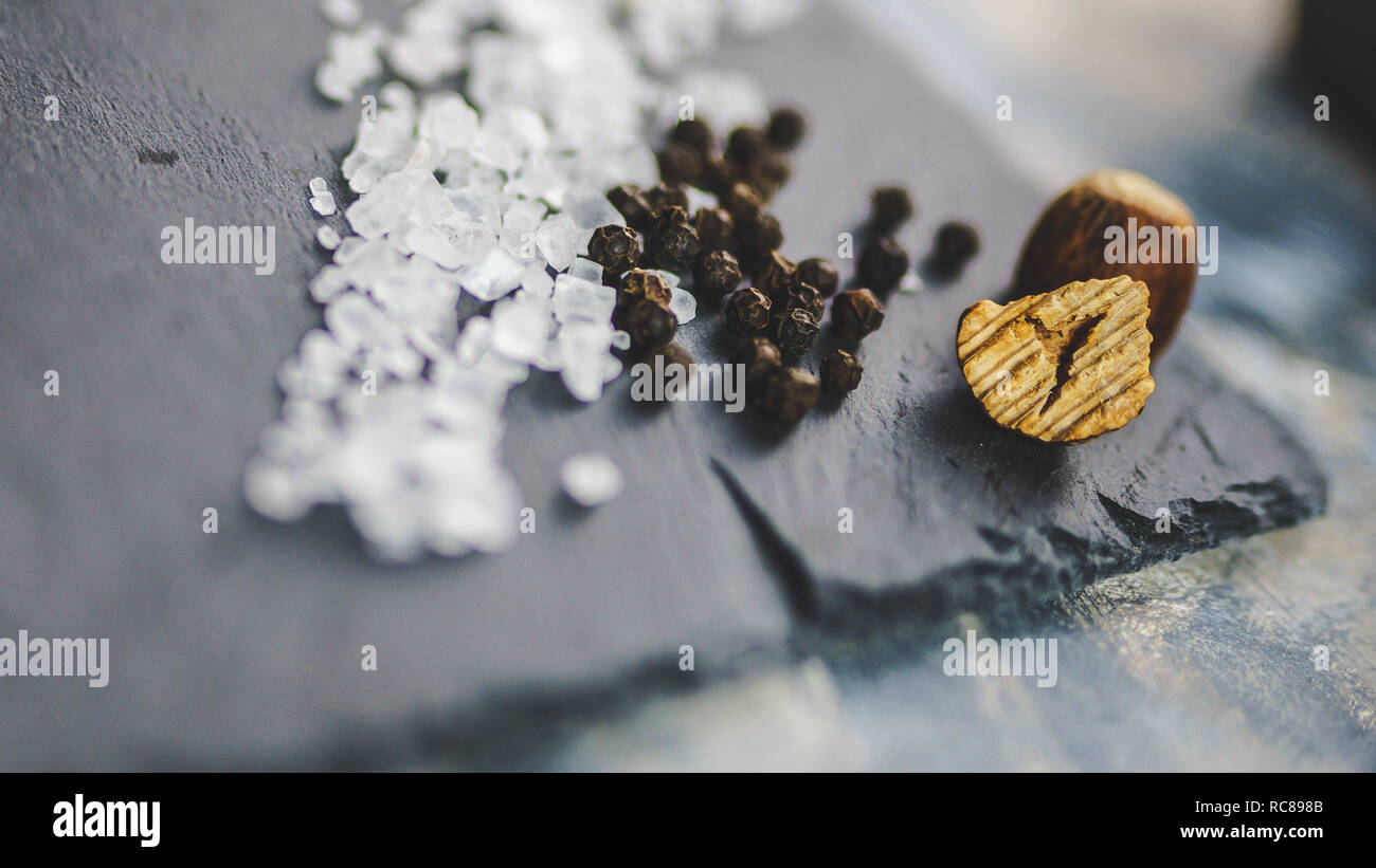 Closeup spices hi-res stock photography and images - Alamy