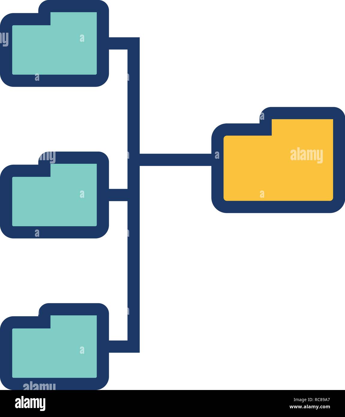 Vector Directories Icon Stock Vector Image & Art - Alamy