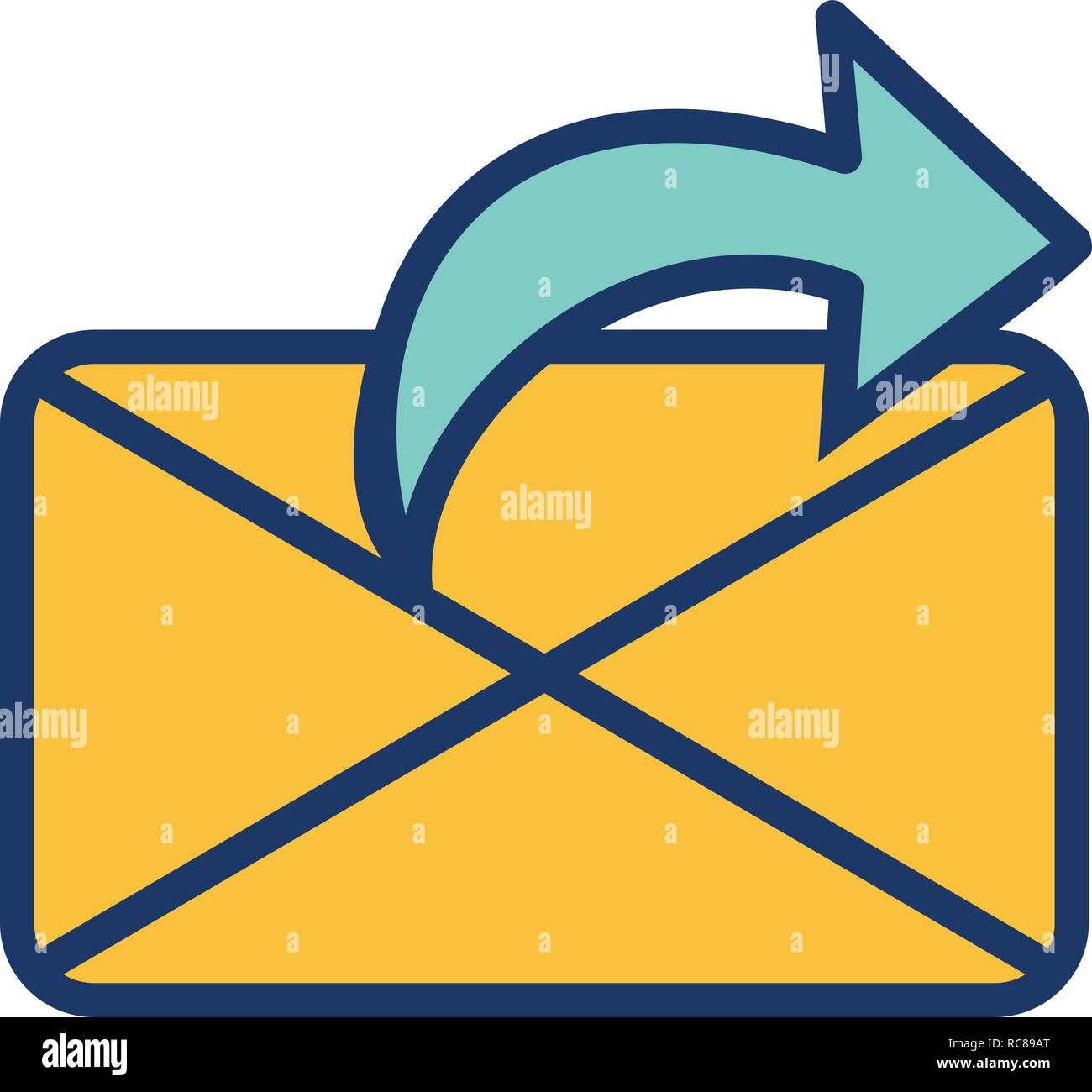 Vector Send Message Icon Stock Vector Image & Art - Alamy
