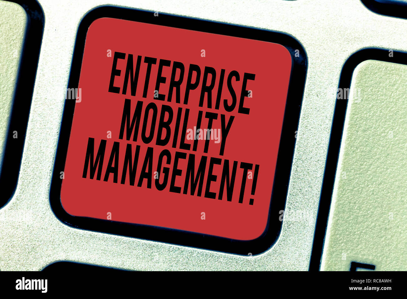 Word writing text Enterprise Mobility Management. Business concept for ...