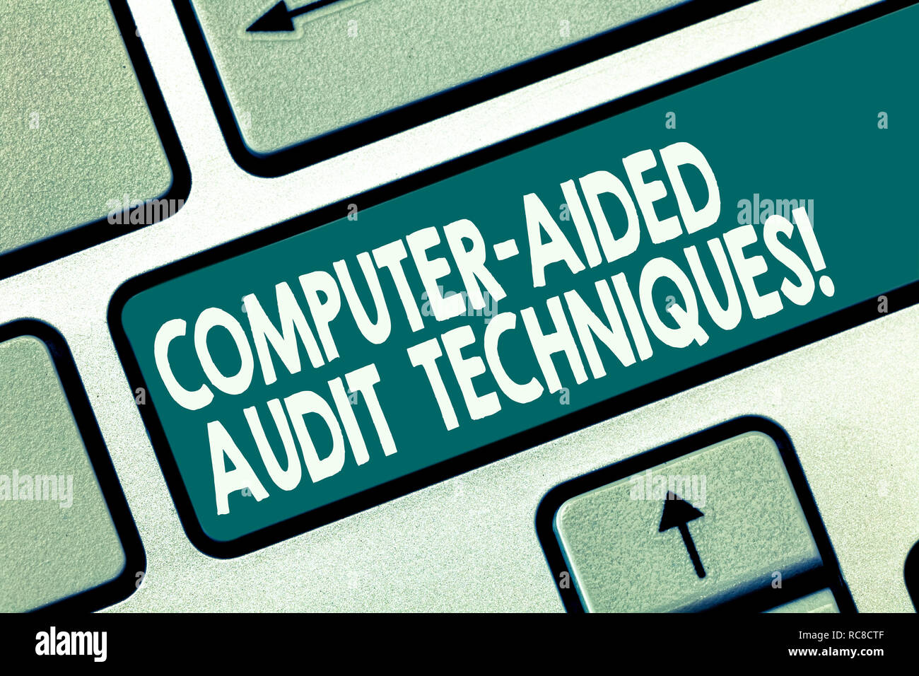 Word writing text Computer Aided Audit Techniques. Business concept for ...