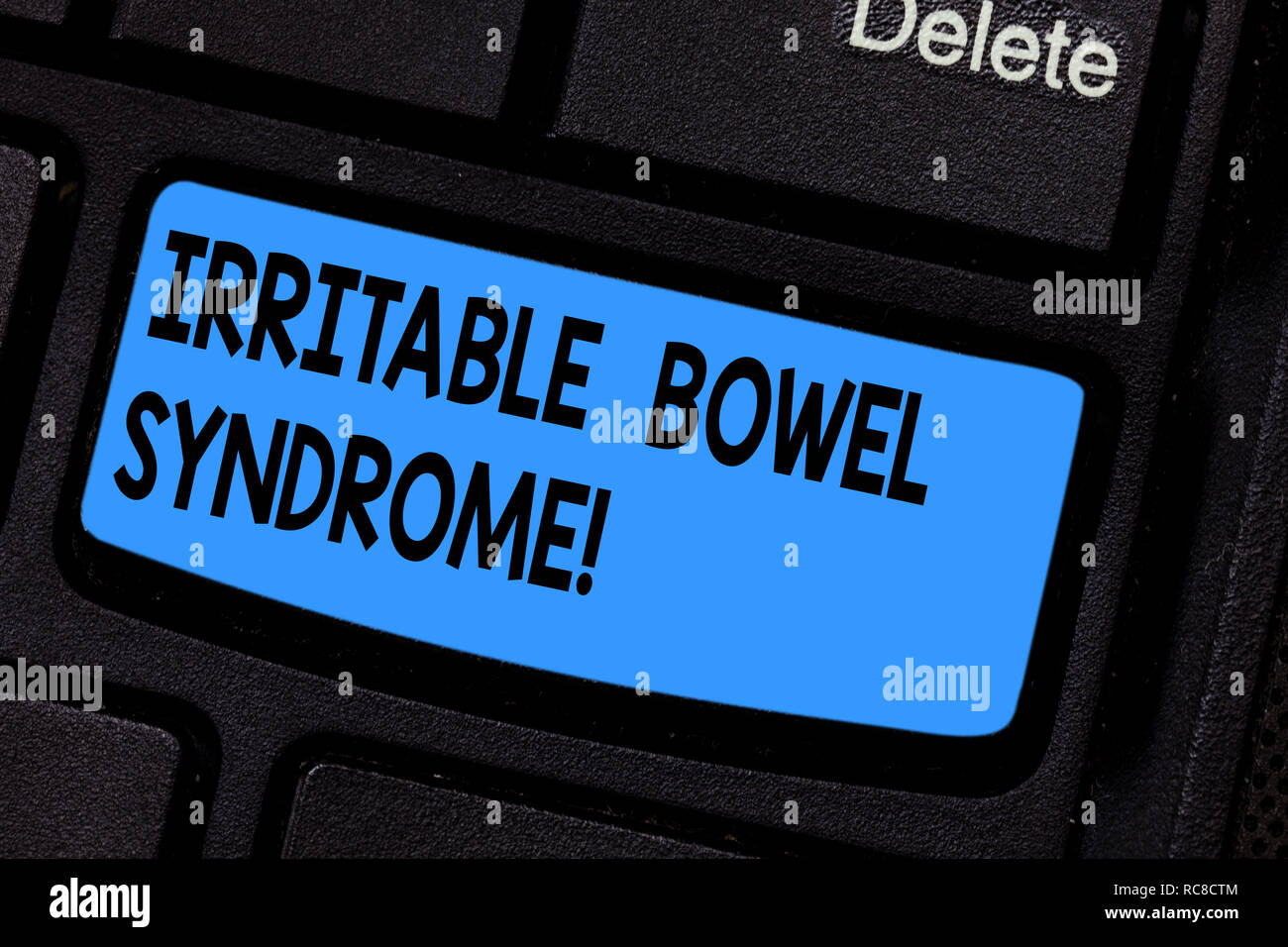 Writing note showing Irritable Bowel Syndrome. Business photo ...