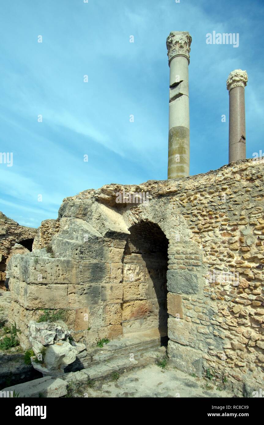 Ancient Carthage, antique city, Tunisia, Africa Stock Photo - Alamy