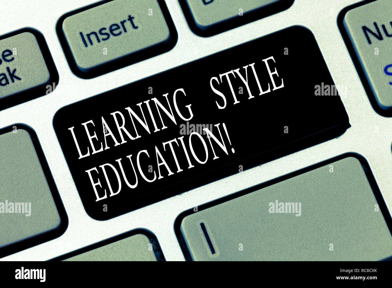 Text sign showing Learning Style Education. Conceptual photo Method or ...