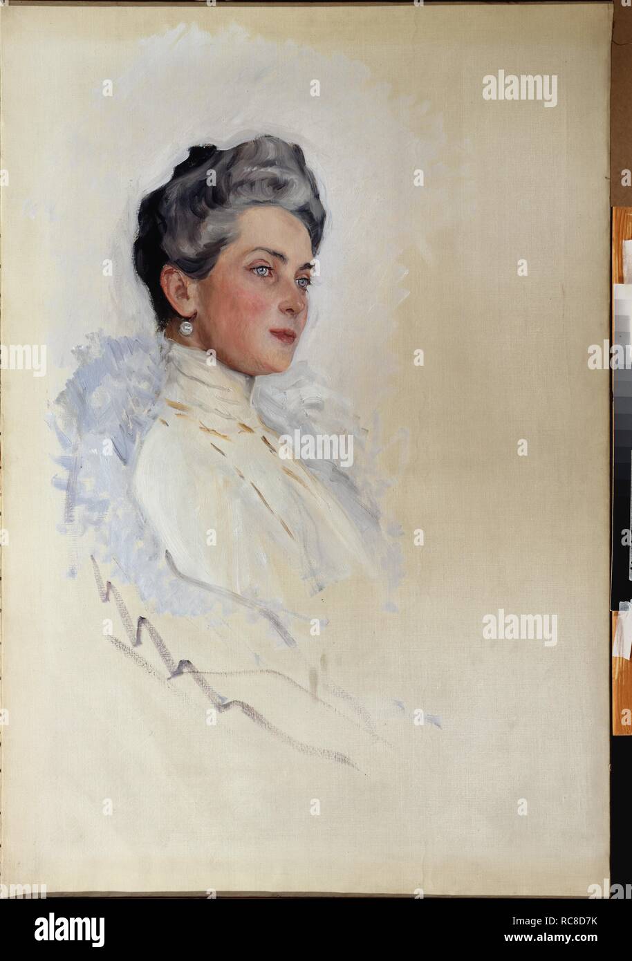 Portrait of Princess Zinaida Yusupova (1861-1939). Museum: State Art ...