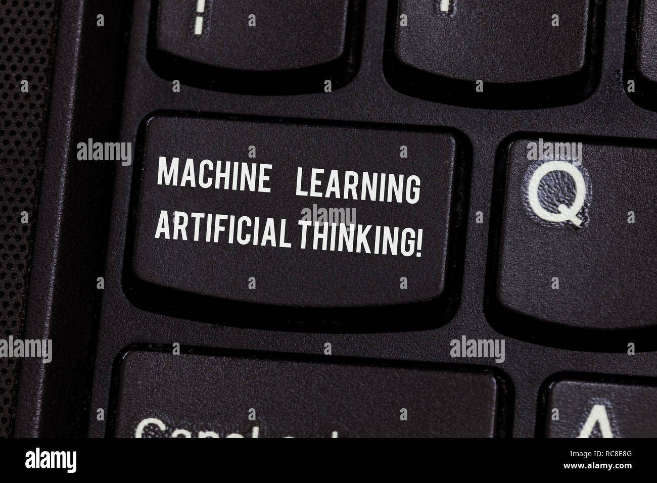 Conceptual Hand Writing Showing Machine Learning Artificial Thinking Business Photo Text