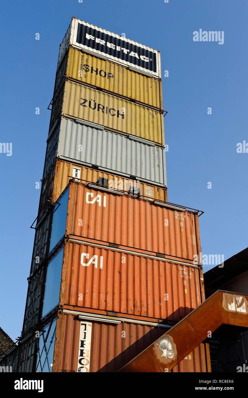 Freitag flagship store zurich hi-res stock photography and images - Alamy