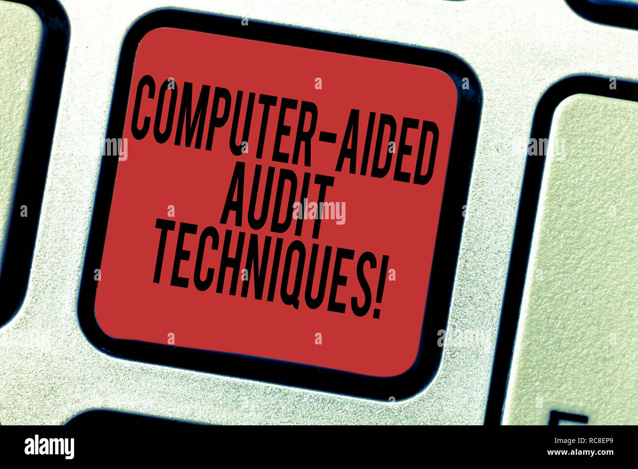 Word writing text Computer Aided Audit Techniques. Business concept for ...