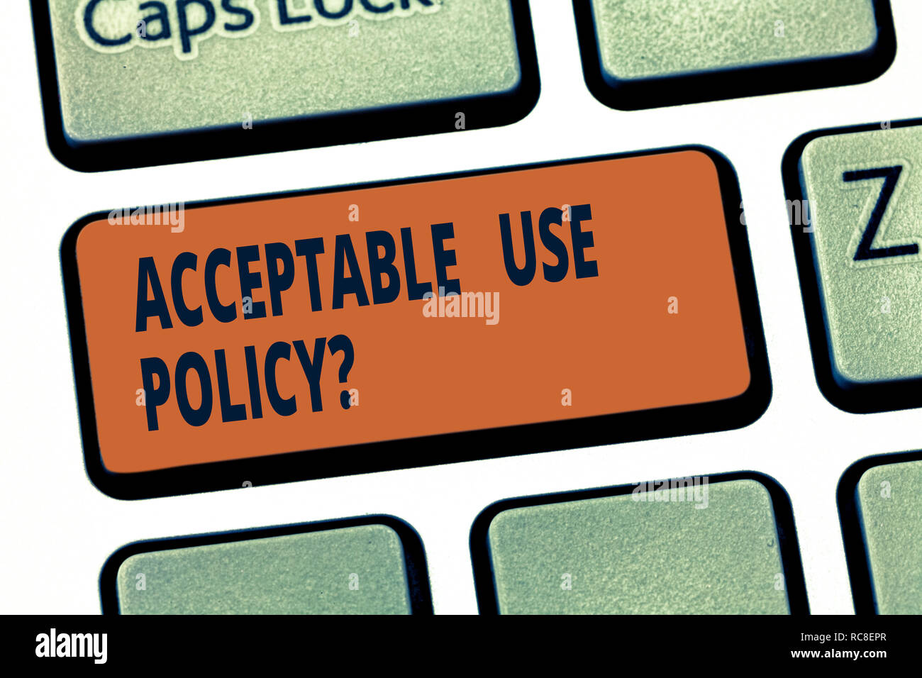 Handwriting text Acceptable Use Policyquestion. Concept meaning set of ...