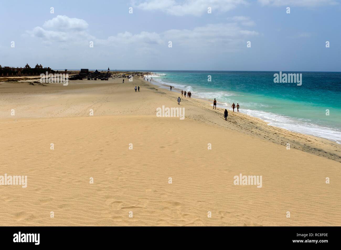 Santa maria beach sal cape verde hi-res stock photography and images ...