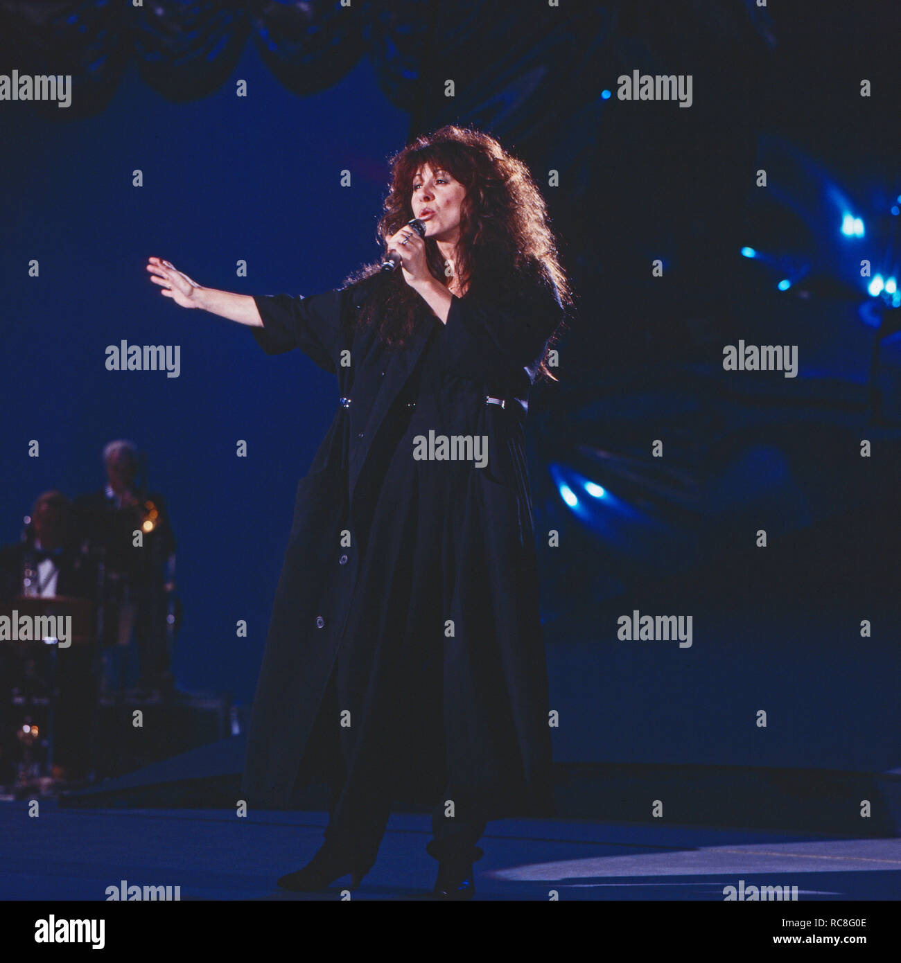 Elkie Brooks, britische Sängerin, bei einem Auftritt in der ...