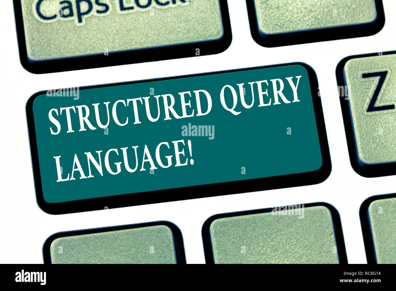 Writing Note Showing Structured Query Language Business Photo Showcasing Computer Language For