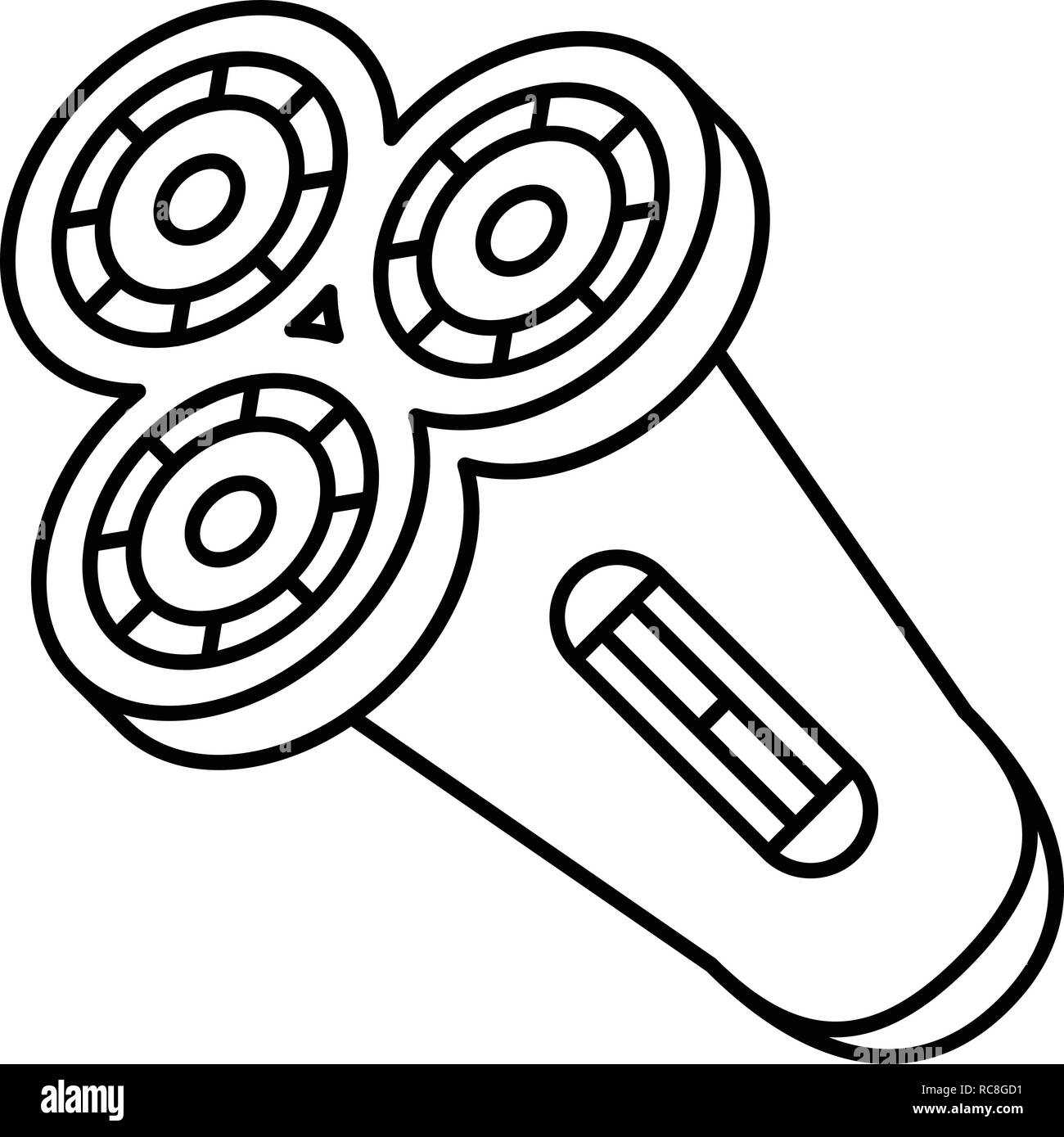 Electronic shavers Black and White Stock Photos & Images - Alamy