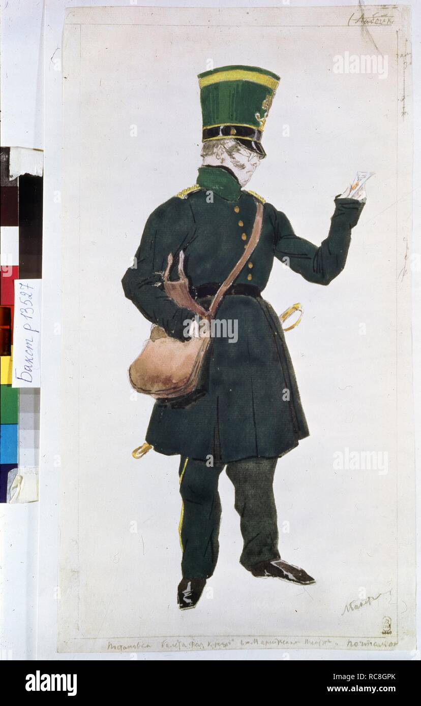 Russian postman hi-res stock photography and images - Alamy