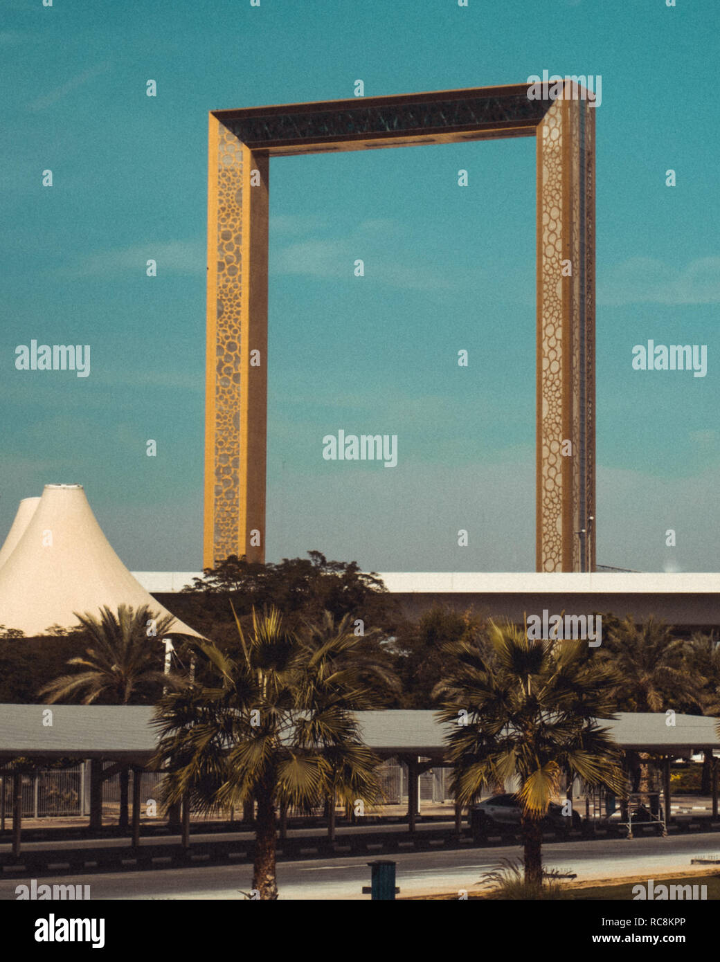 Iconig Building The Frame in Dubai, United Arab Emirates Stock Photo ...