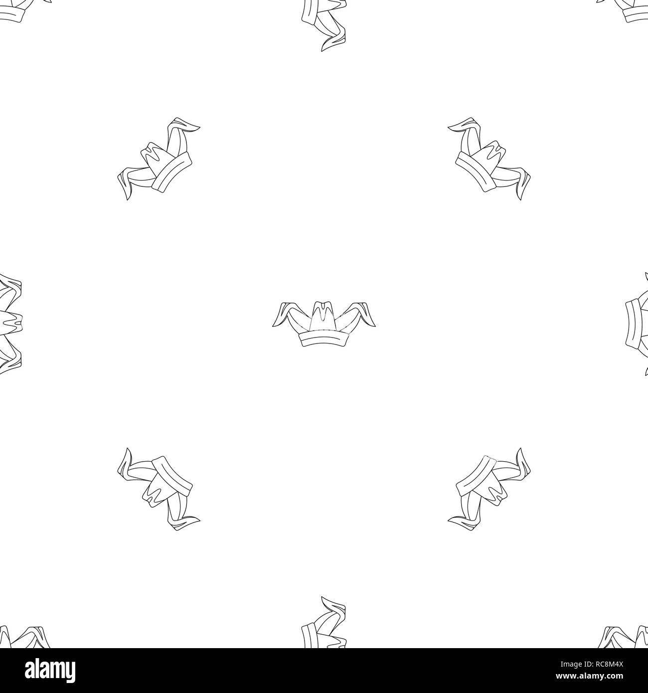 Jester hat icon. Outline illustration of jester hat vector icon for web ...