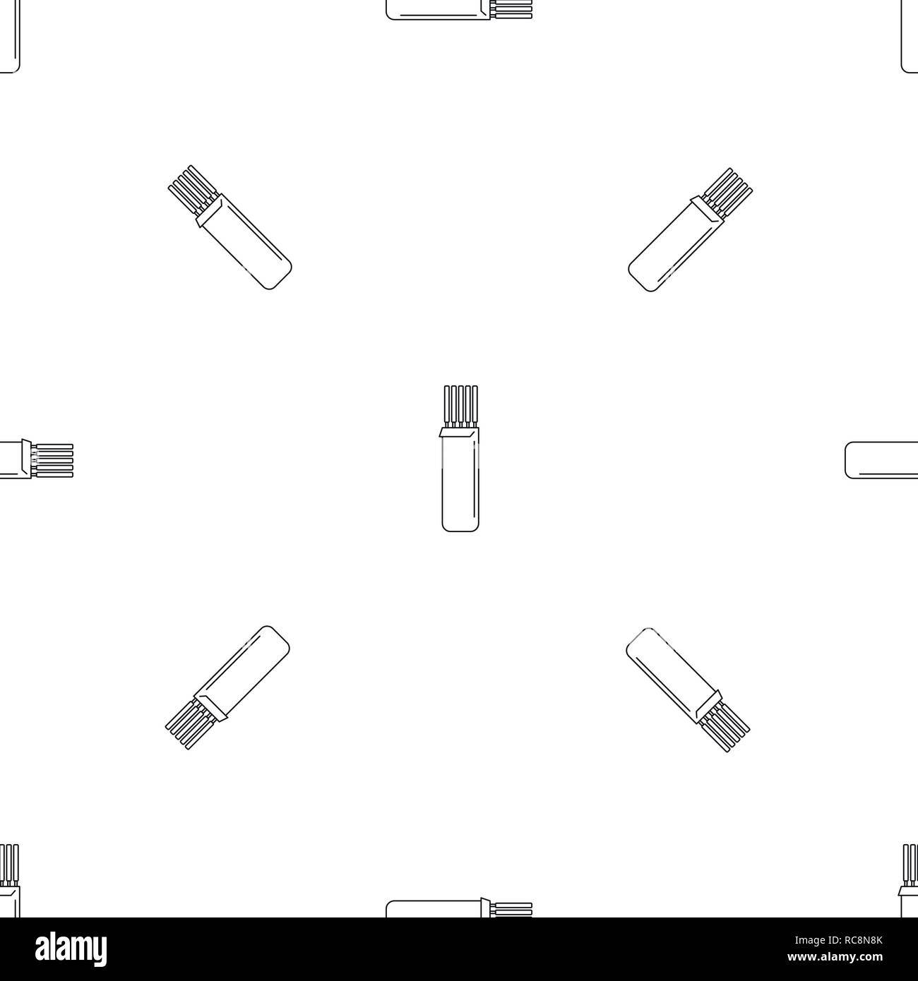 Electrodes icon. Outline illustration of electrodes vector icon for web ...