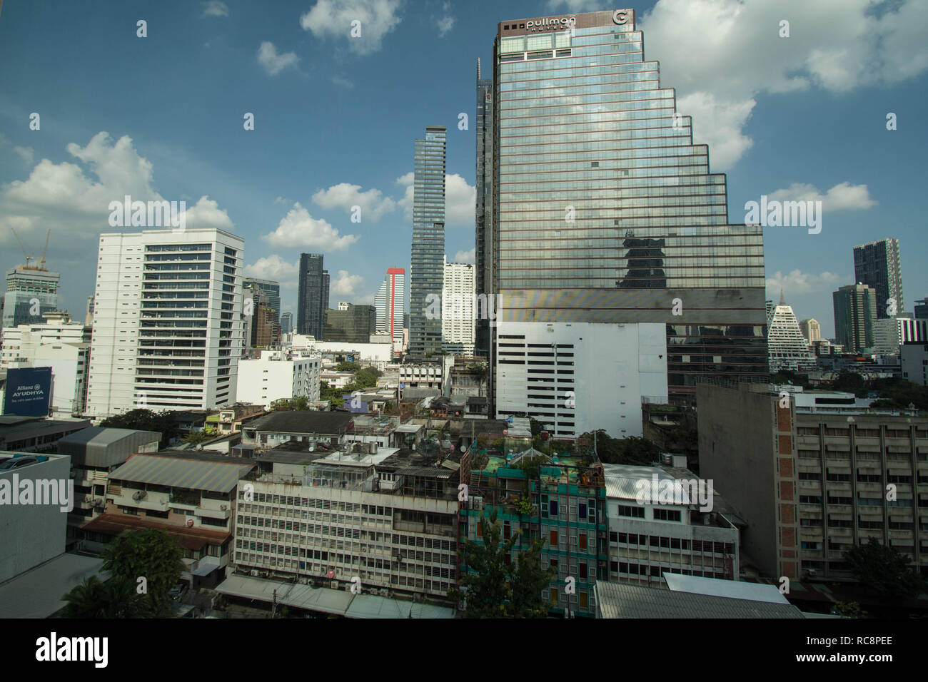 Bangkok architecture high rise buildings towers tower offices office ...