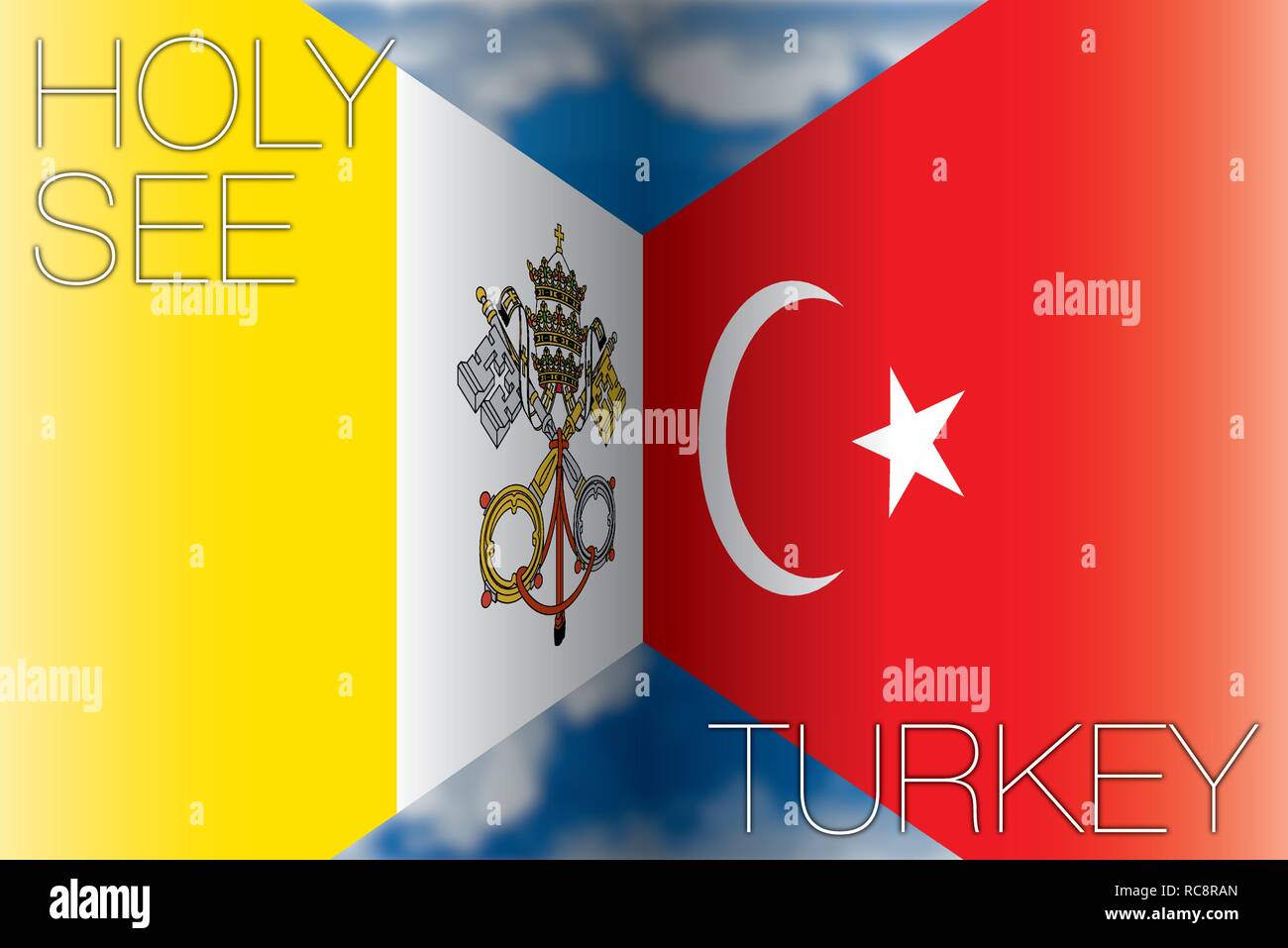 versus …. flags, vector illustration Stock Vector Image & Art - Alamy
