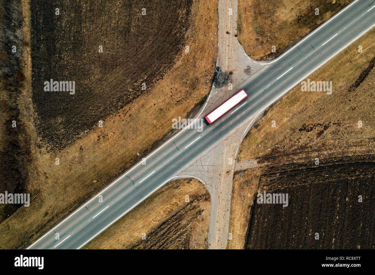 Bus europe countryside hi-res stock photography and images - Alamy