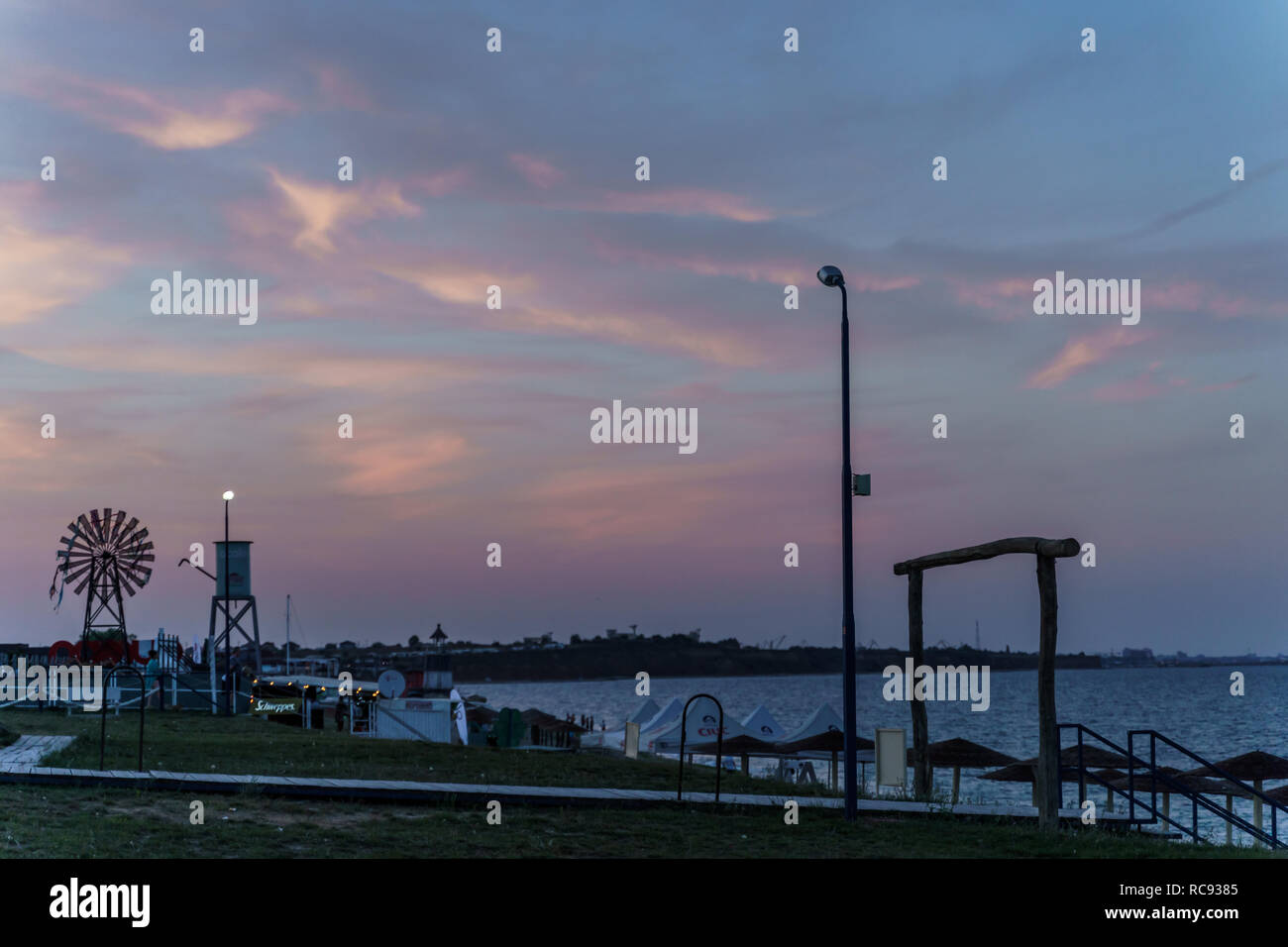 Sunset romania hi-res stock photography and images - Alamy