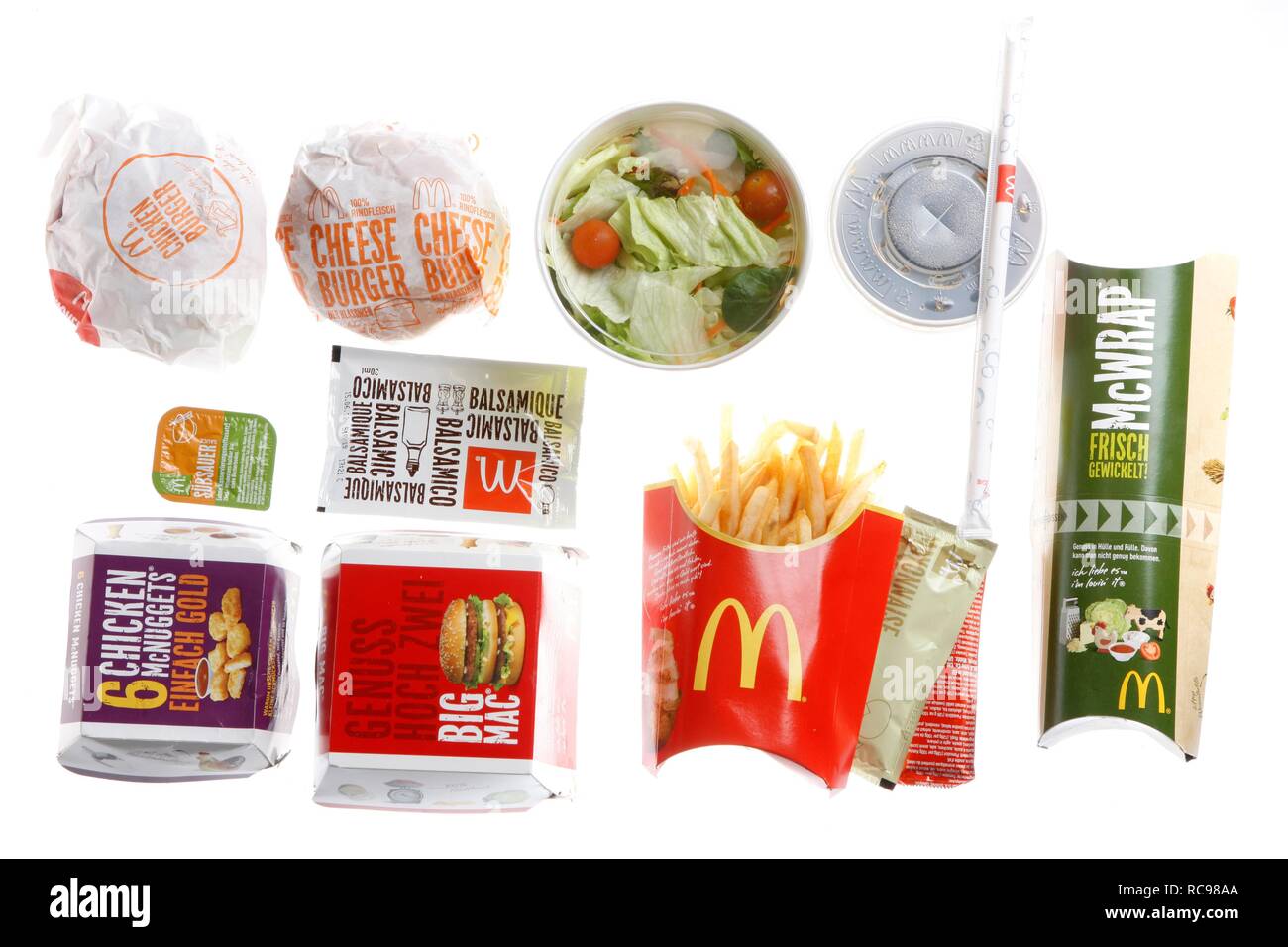 Mcdonalds food hi-res stock photography and images - Alamy