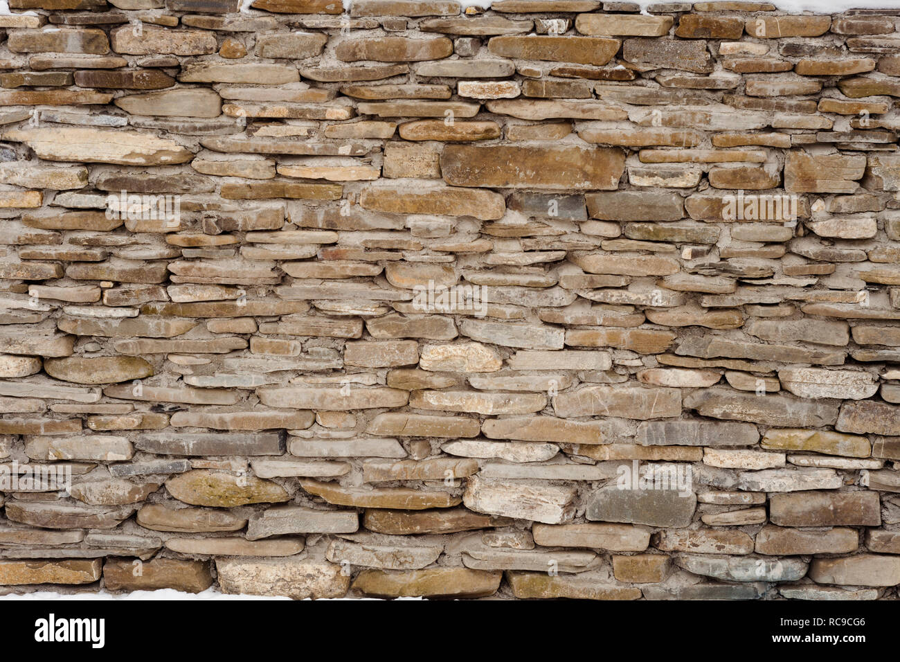 natural stone wall texture with cement Stock Photo - Alamy