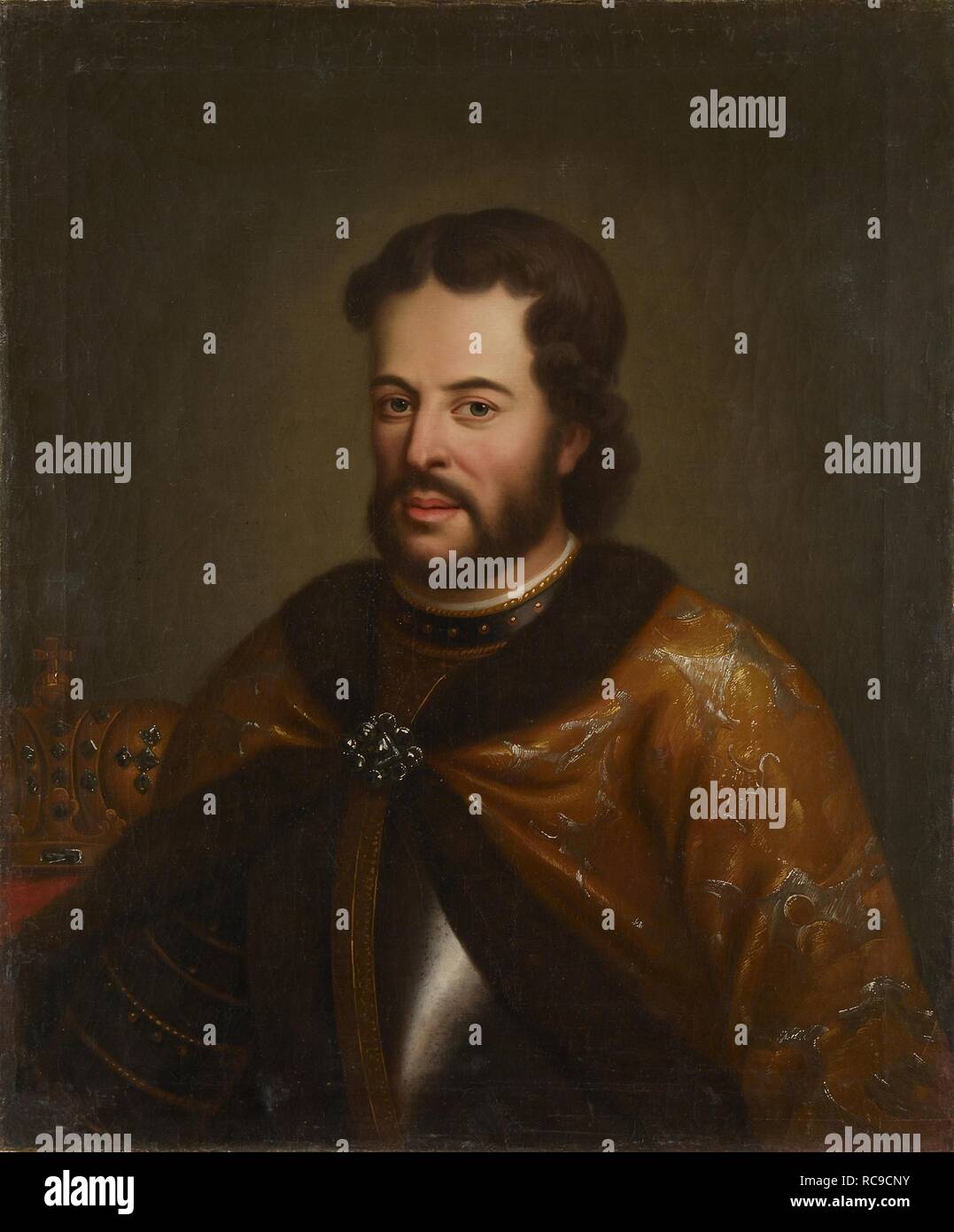 Portrait of the Tsar Ivan V Alexeyevich (1666-1696). Museum: State ...