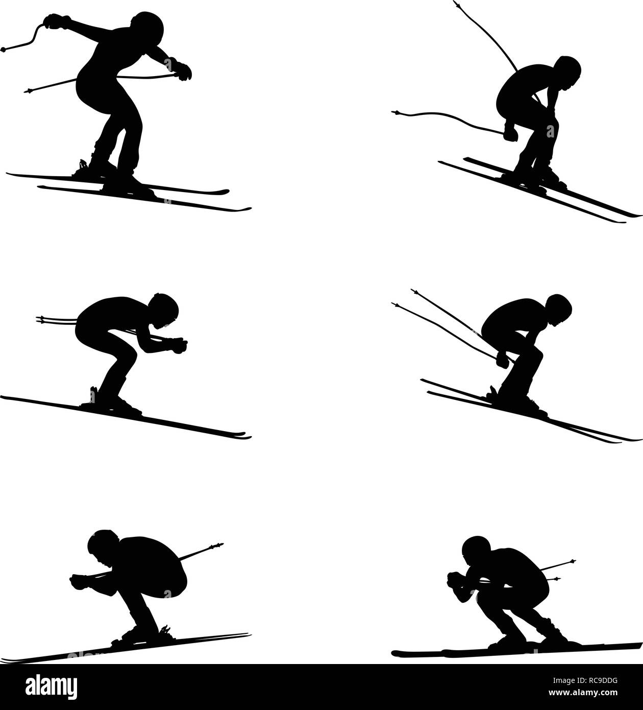 Alpine group Stock Vector Images - Alamy