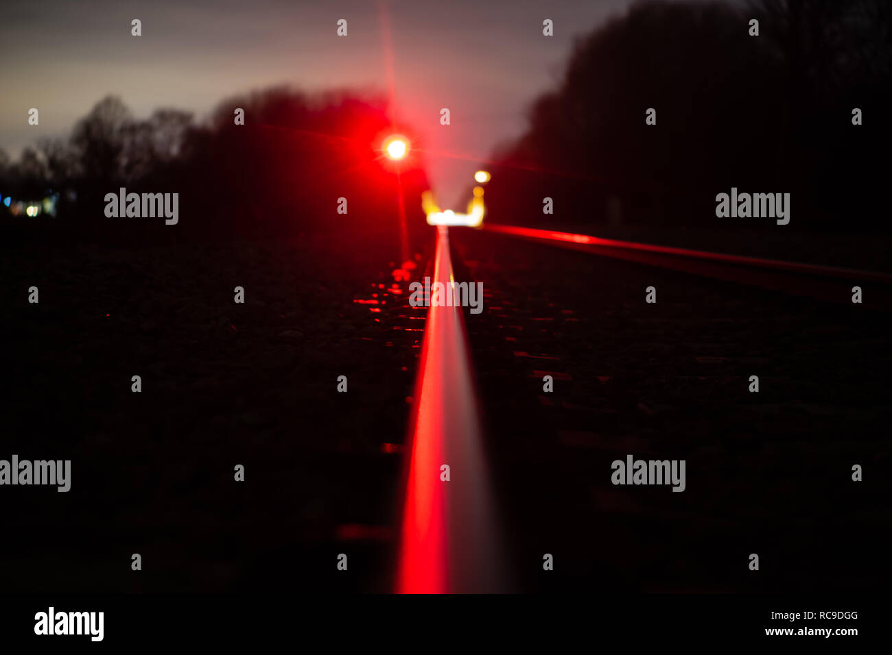 Red safety line hi-res stock photography and images - Alamy