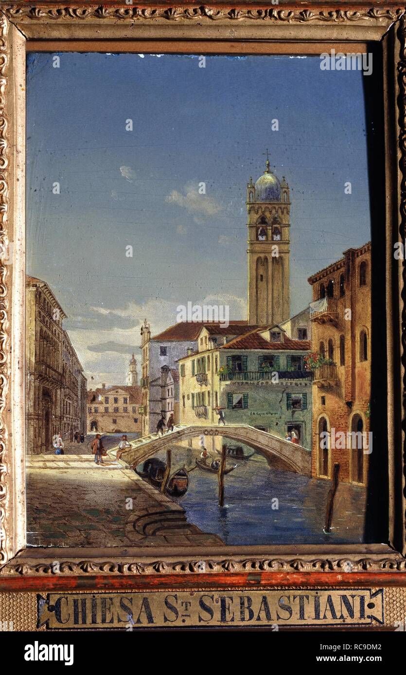 Views of Venice. The Church of San Sebastiano. Museum: State Art Museum ...
