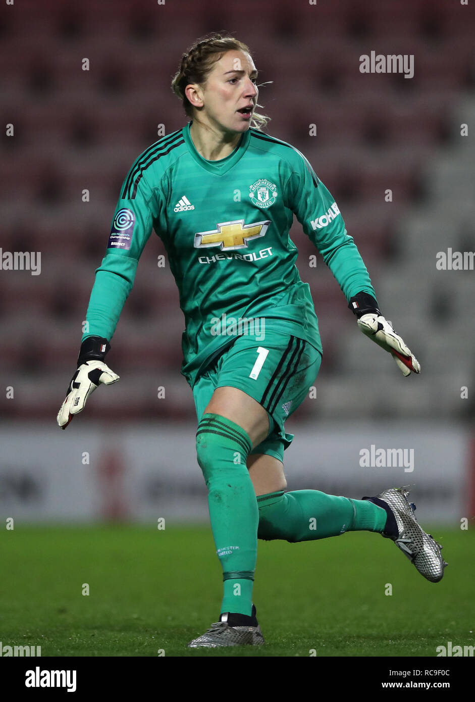 Manchester United's goalkeeper Siobhan Chamberlain Stock Photo - Alamy