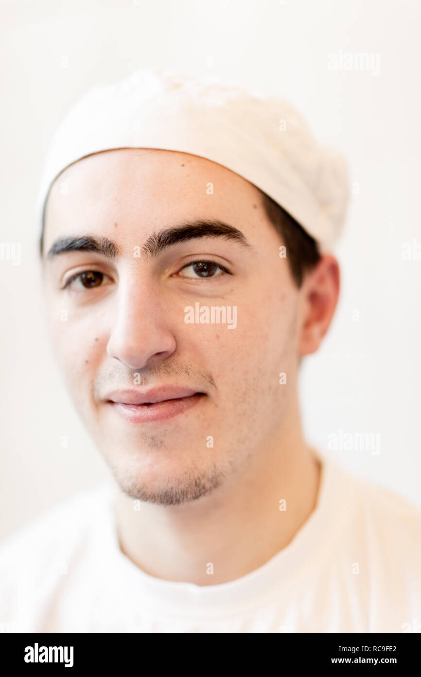 Portrait baker looking camera hi-res stock photography and images - Alamy