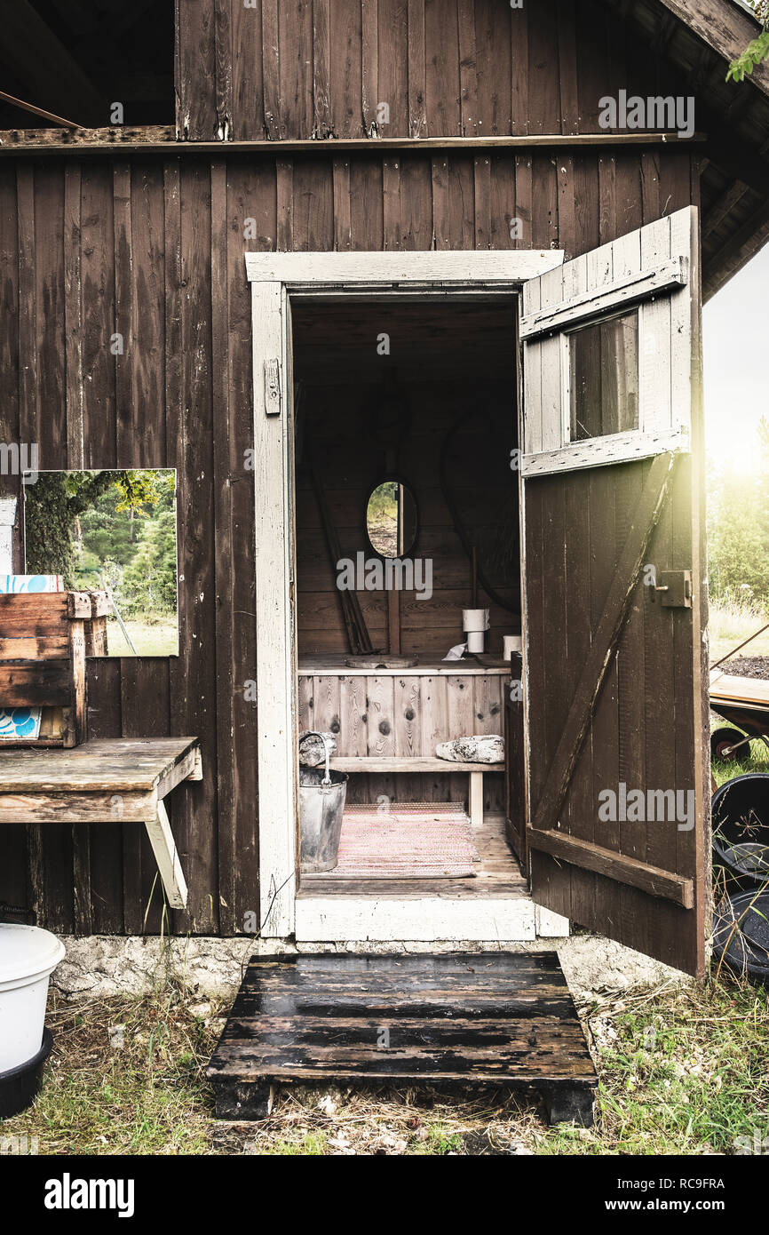 Old fashioned toilet hi-res stock photography and images - Alamy