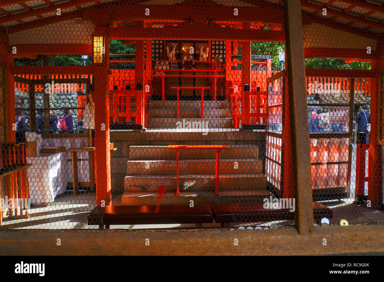 Japan, Kyoto, Fushimi Inari Taisha is the head shrine of the god Inari ...