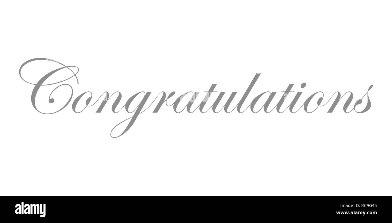 Congratulations background Black and White Stock Photos & Images - Alamy