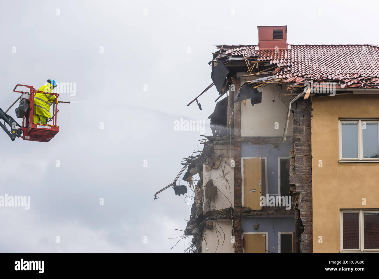 Messy construction worker hi-res stock photography and images - Alamy