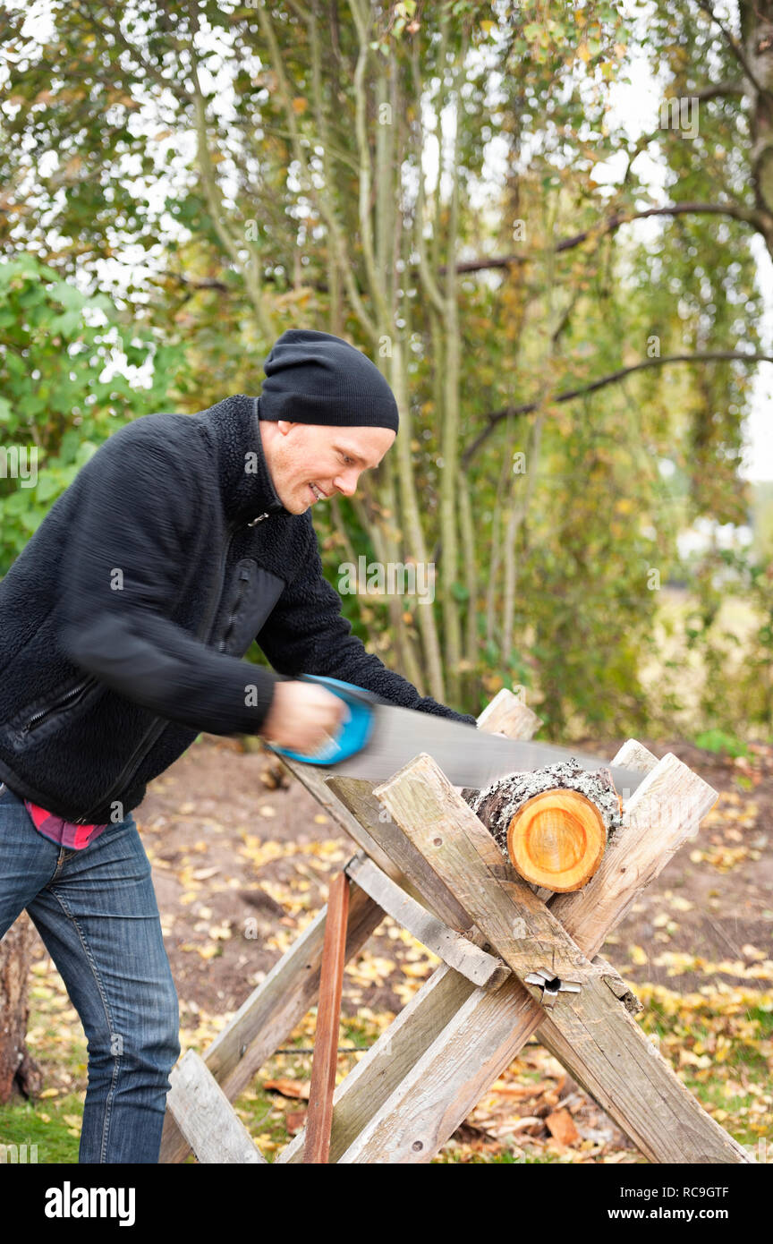 Sawing motion hi-res stock photography and images - Alamy