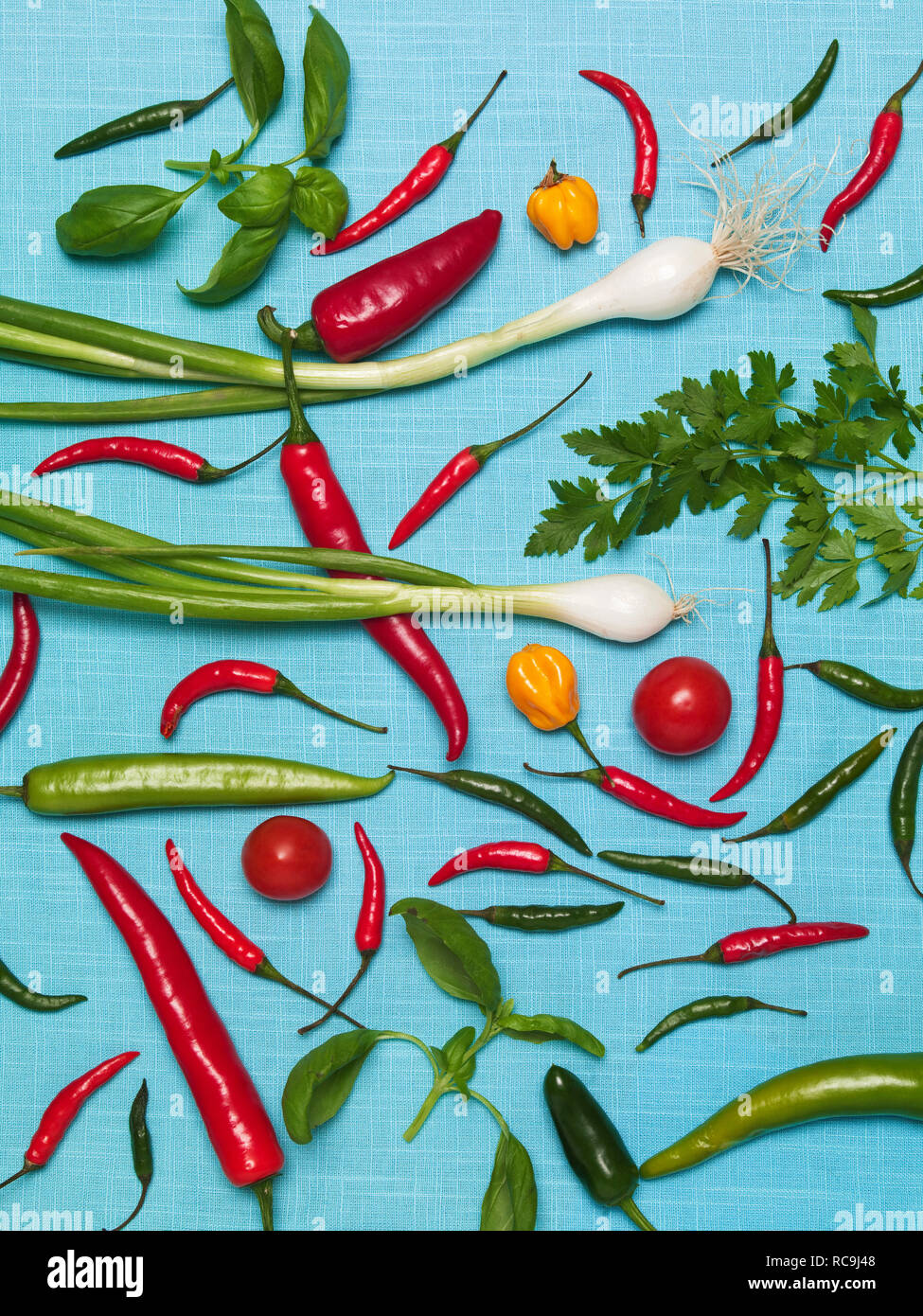 Tomato pepper vegetable plants hi-res stock photography and images - Alamy