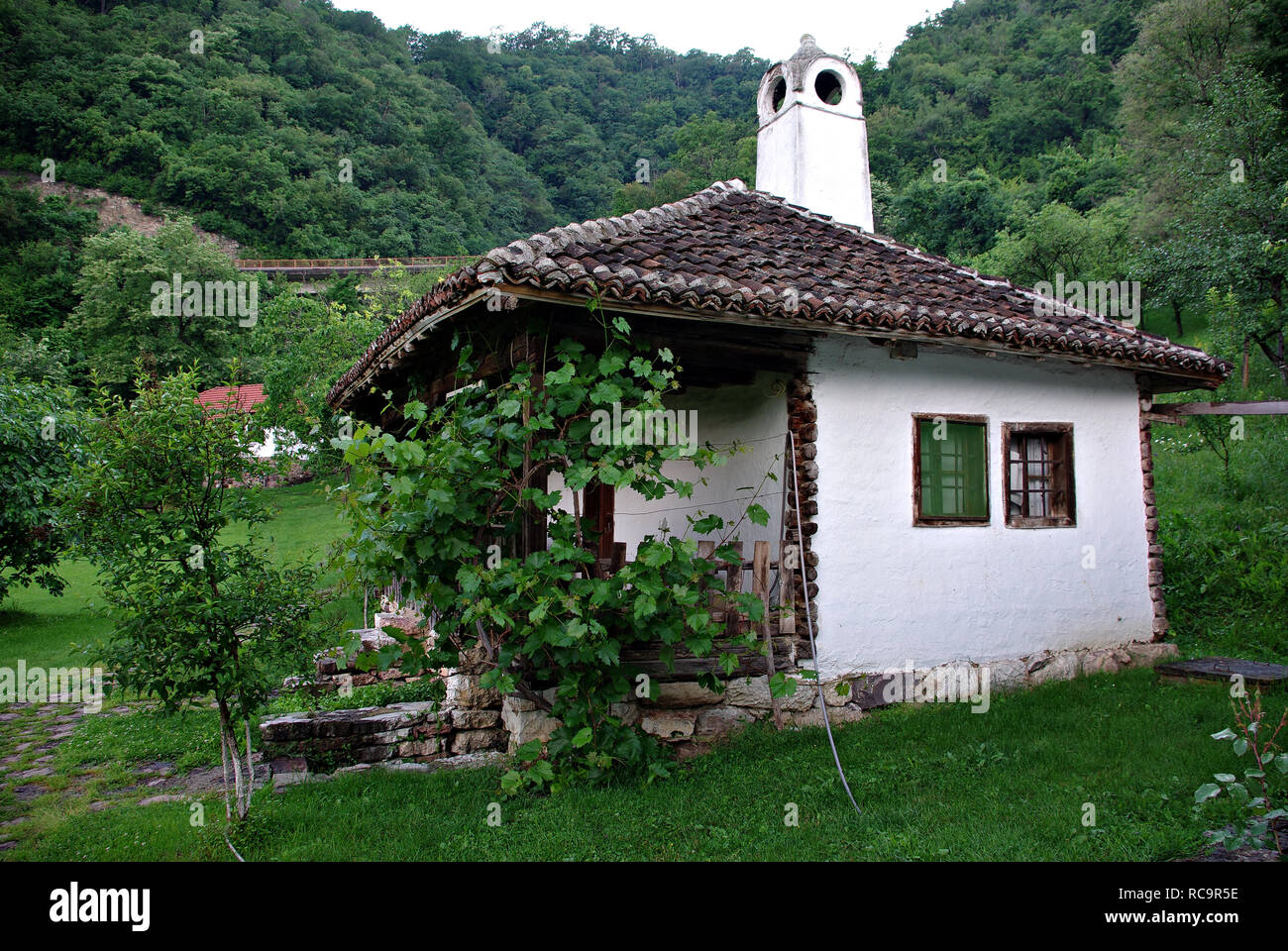 Traditional countryside familiy house from eastern Serbia Stock Photo ...