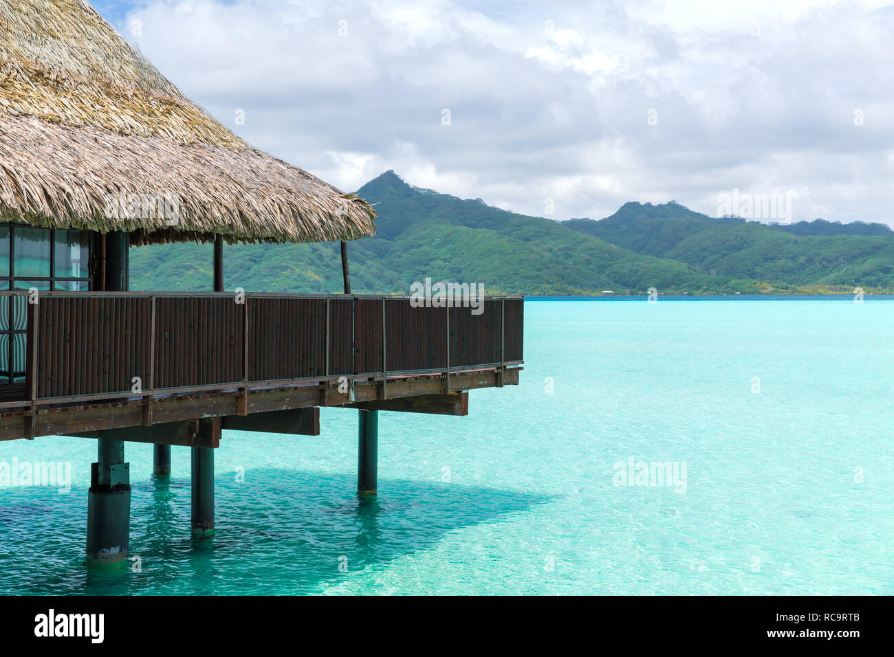 Beautiful bungalow resort in hi-res stock photography and images - Alamy