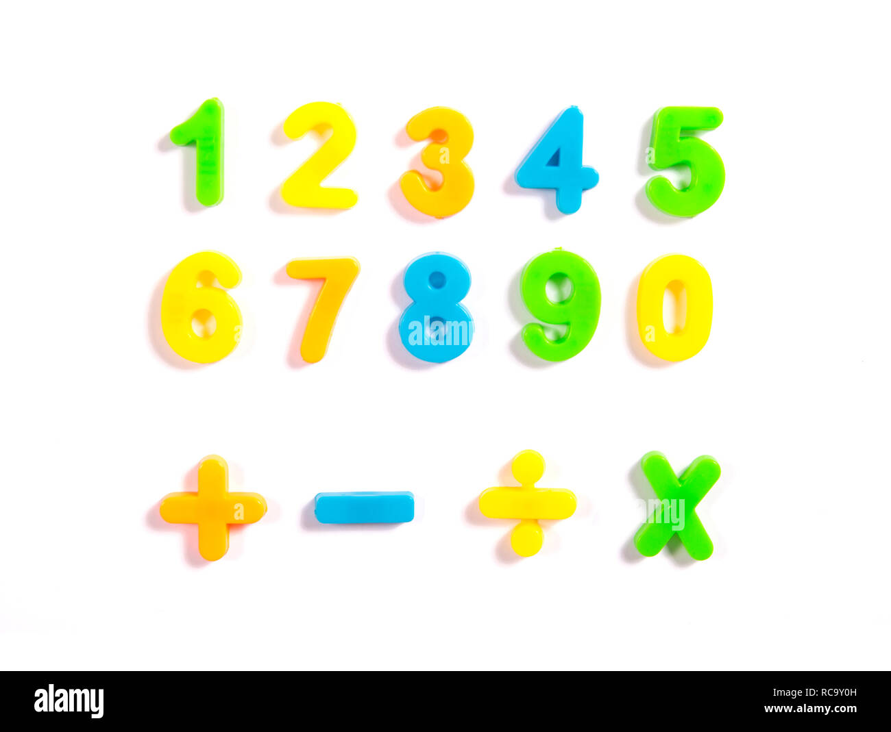 number and math background with symbol Stock Photo - Alamy