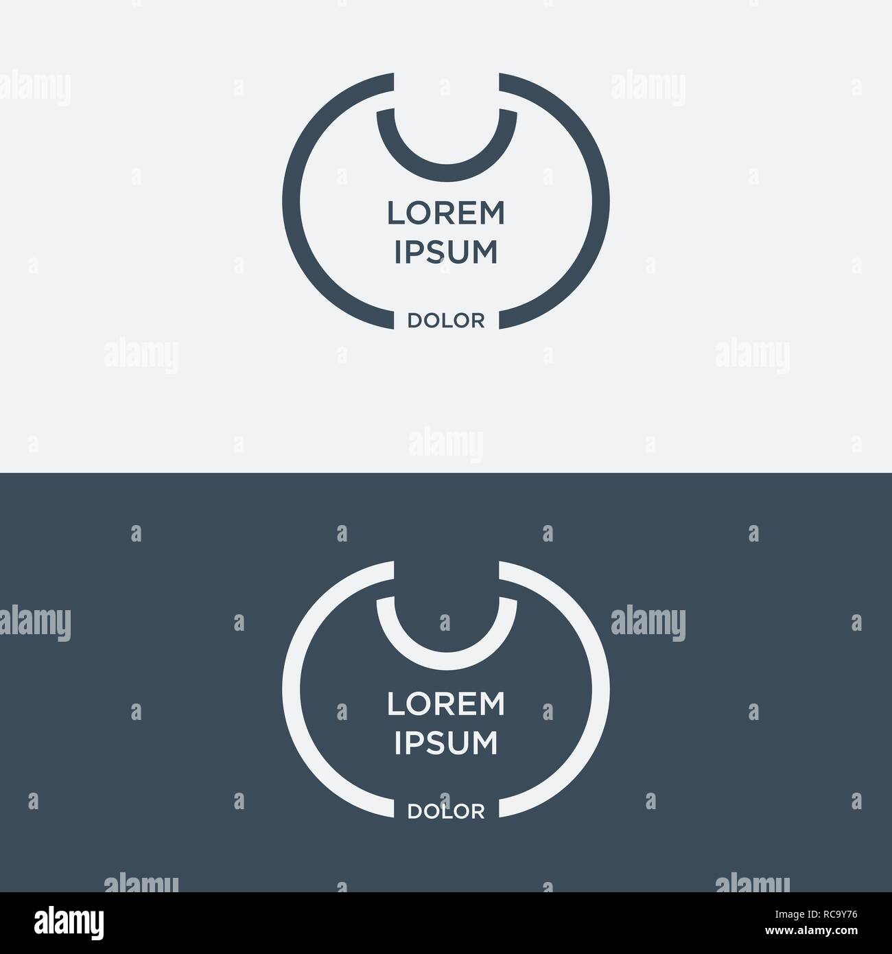 classic logo design Stock Vector Image & Art - Alamy
